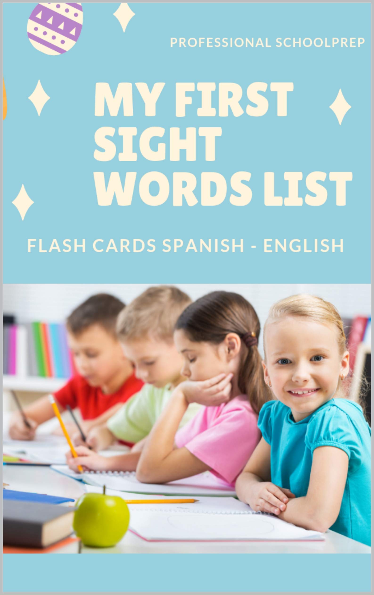 My First Sight Words List Flash Cards Spanish English Easy | Desertcart ...
