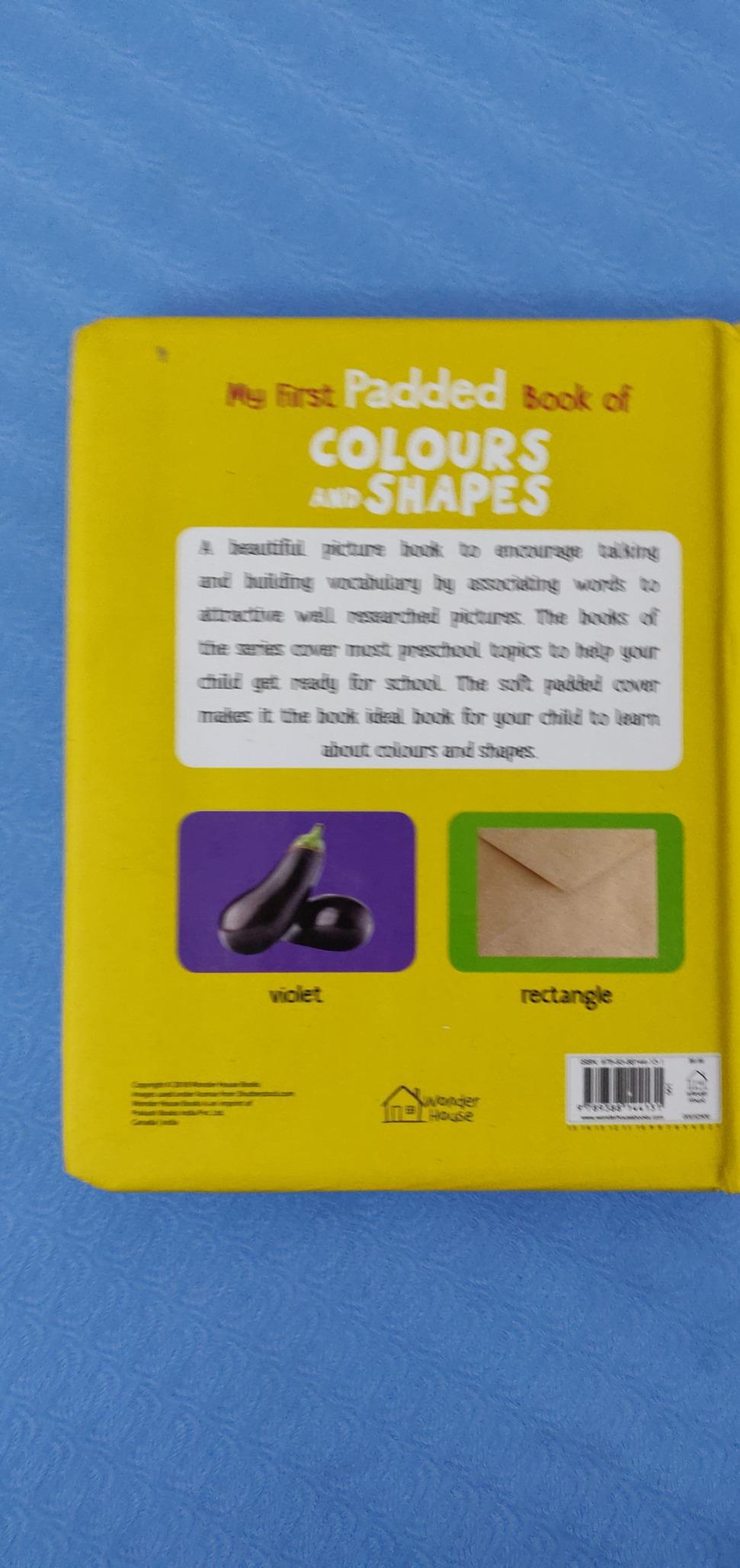My First Padded Book of Colours and Shapes: Early Learning Padded Board ...