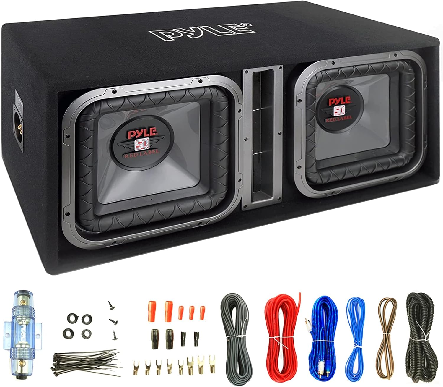 Subwoofer Car Pyle 12'' Single Series Vented Subwoofer Enclosure - High ...