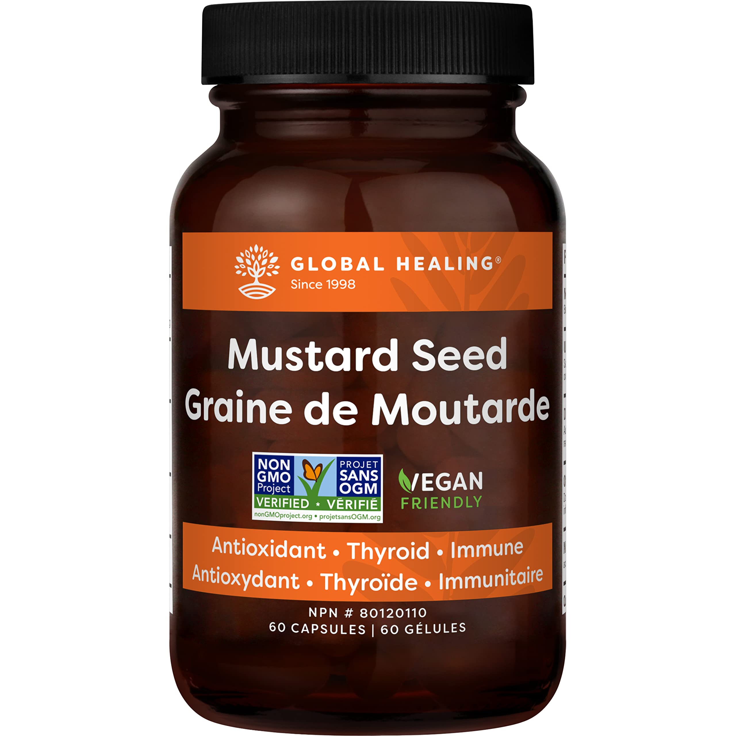Global Healing Selenium Mustard Seed - Selenium Supplement 200mcg (60 ...