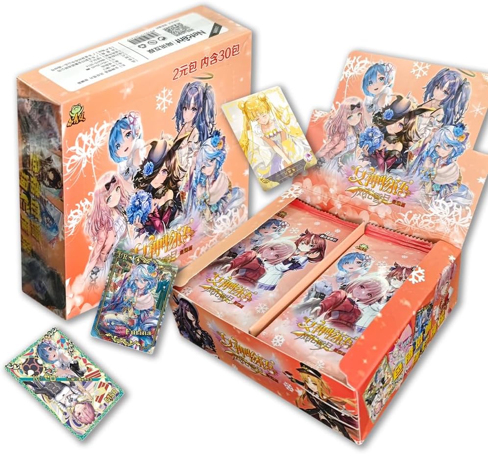Amazon.com: KUPAIDE Goddess Story Booster Box Goddess Story Waifu ...
