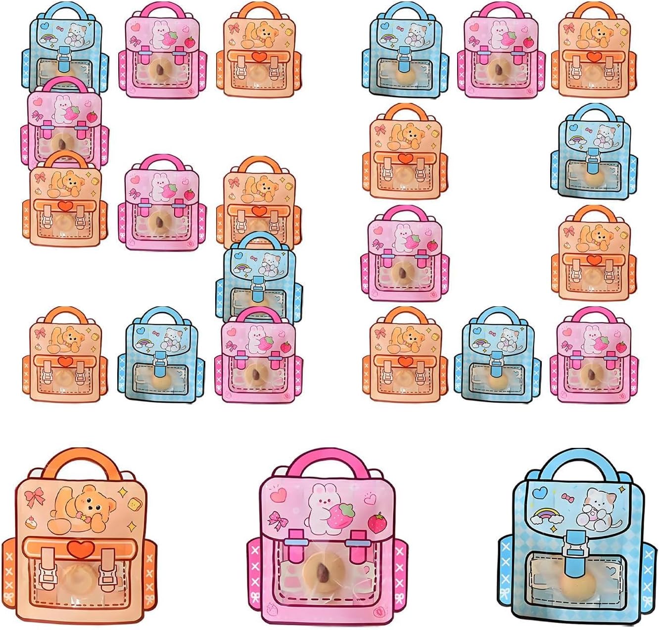 Sacchetti per dolcetti, mini zaino a forma di borsa, borsa tote per San ...