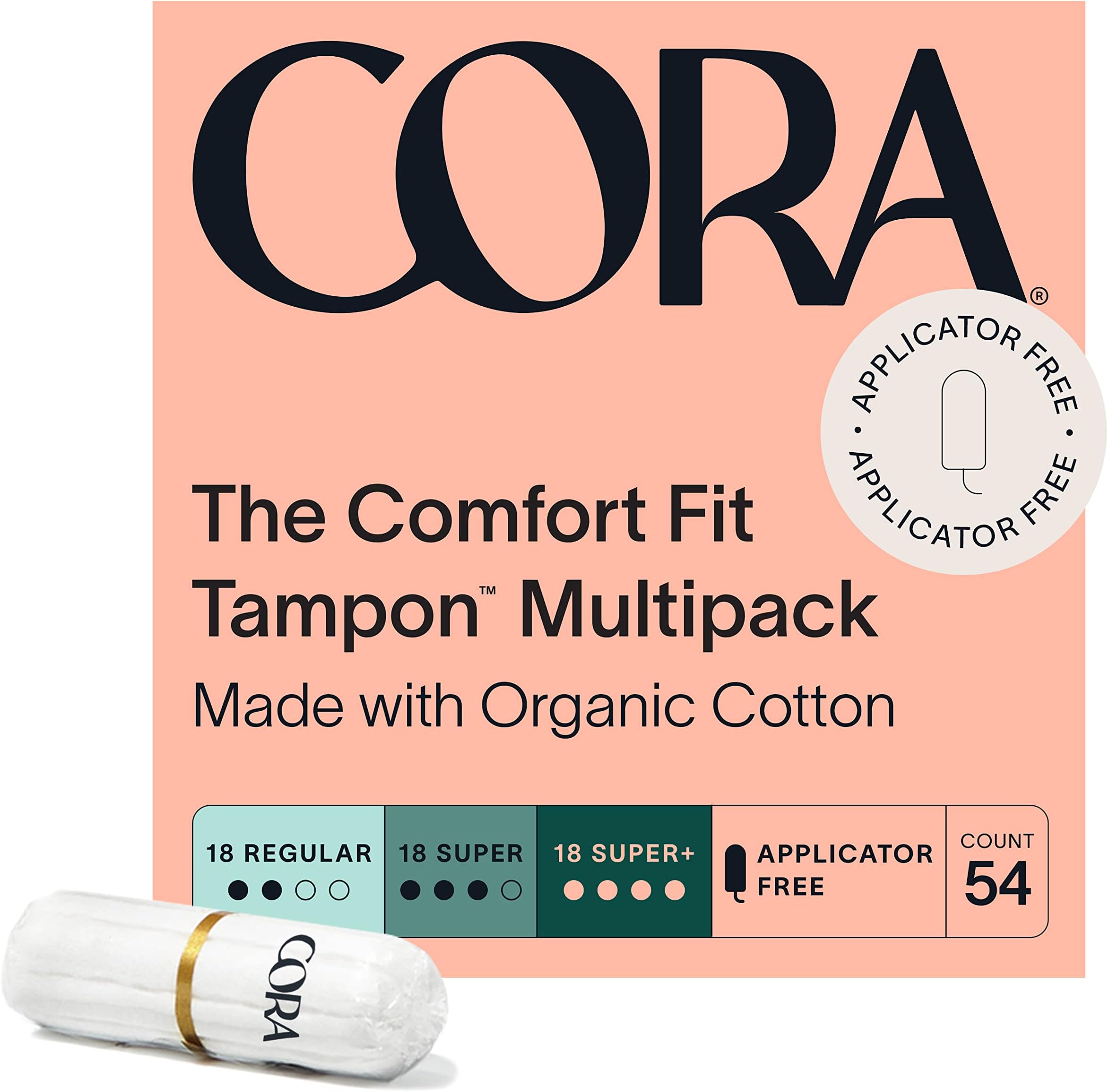 Amazon.com: o.b. Pro Comfort Applicator Free Digital Tampons, Regular ...