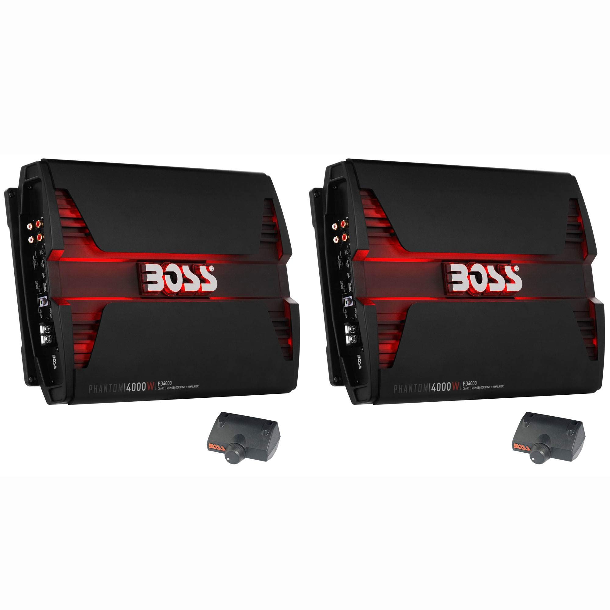 Amazon.com: Boss Audio 4000W Monoblock D Car Audio Amplifier LED Amp w ...