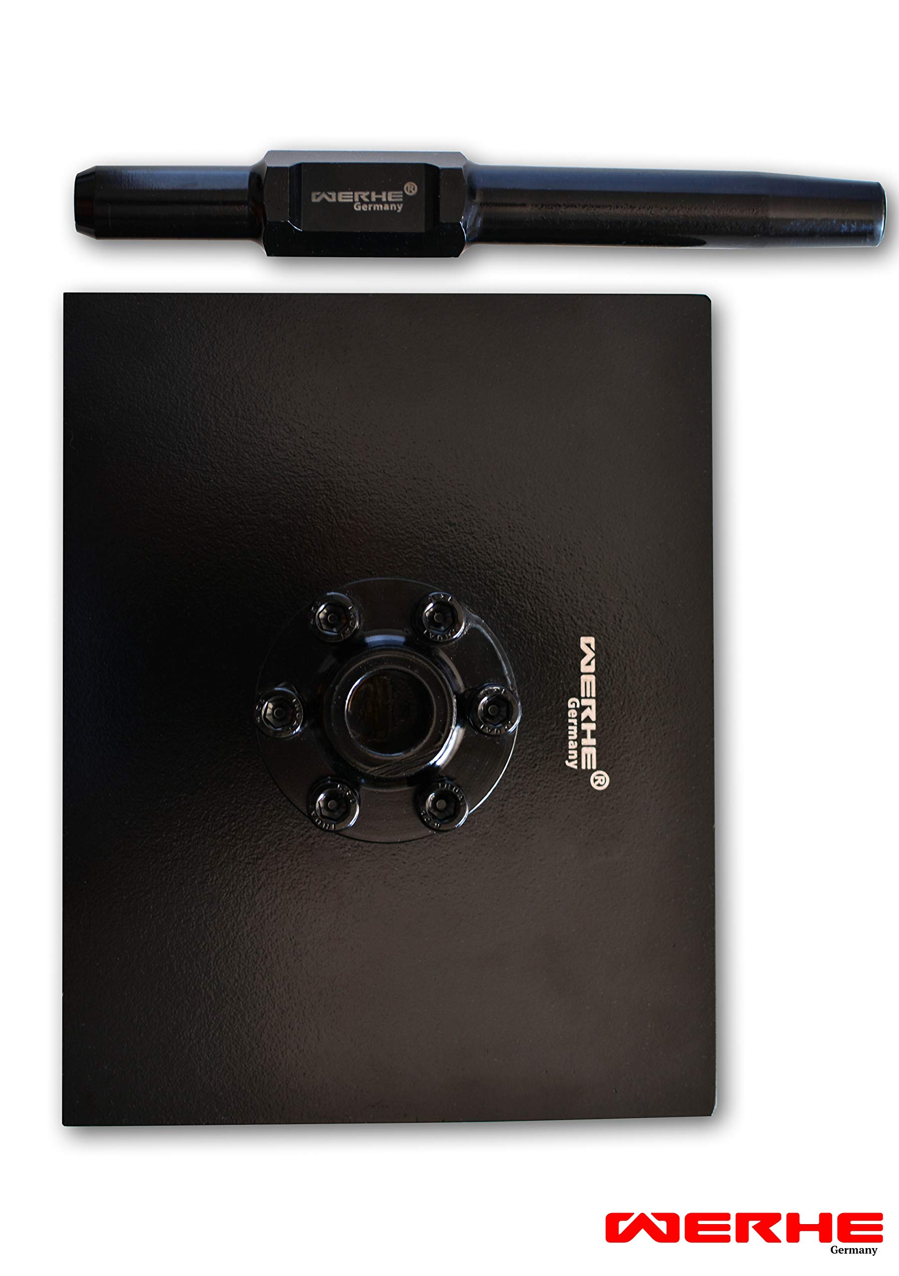 Buy WERHE ® Jack Hammer Compactor Anti Shock Hex Spline Rammer Tamping ...