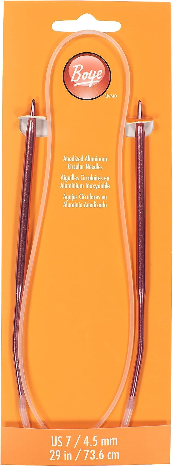 Amazon.com: Boye 3227350007M Circular Knitting Needles, 29"