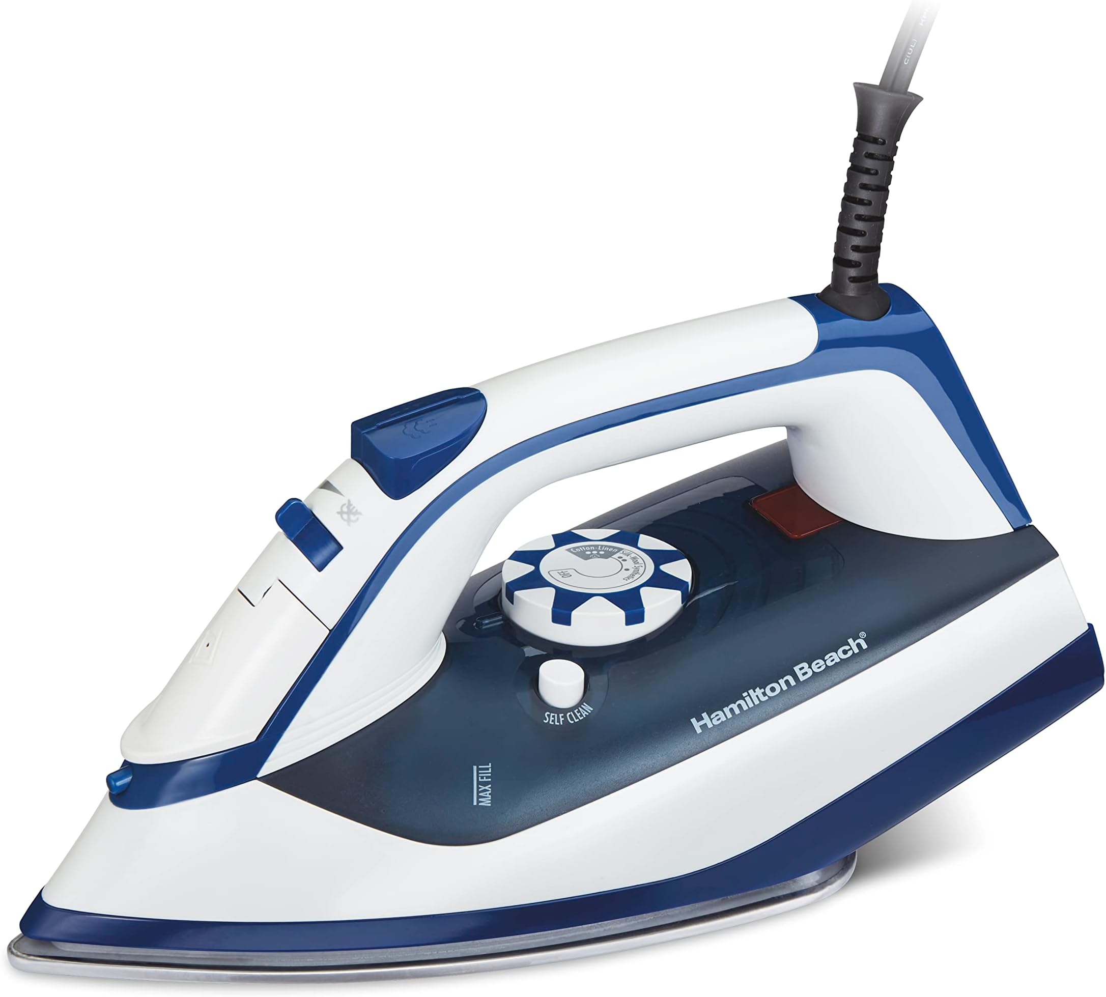 Amazon.com: Hamilton Beach Steam Iron & Vertical Steamer for Clothes ...