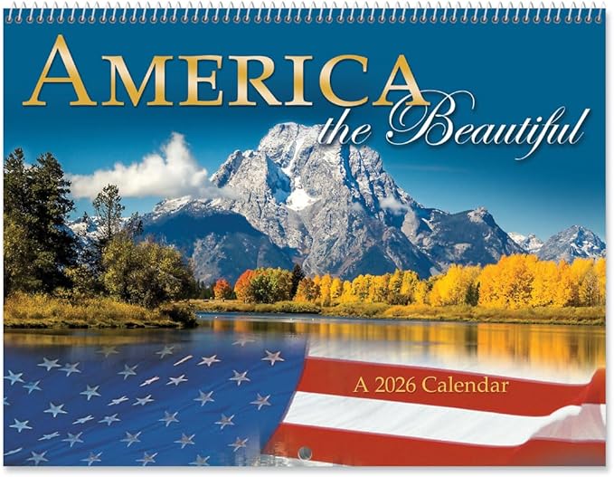 Amazon.com: Current 2026 America the Beautiful Wall Calendar, 12-Inch x ...