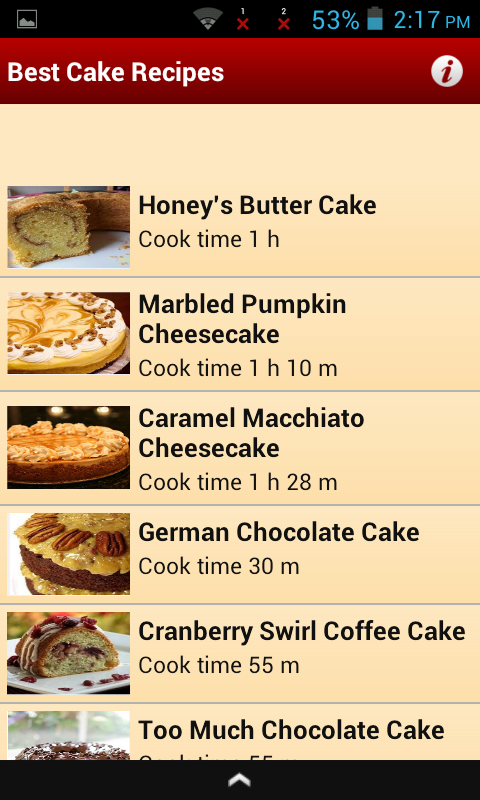 Best Cake Recipes - App on Amazon Appstore