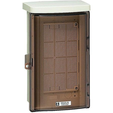 Amazon.co.jp: 未来工業 ウオルボックス スモークカバー・ヨコ型 有効フカサ76~86 1個価格 CWB-11DM: DIY・工具・ガーデン