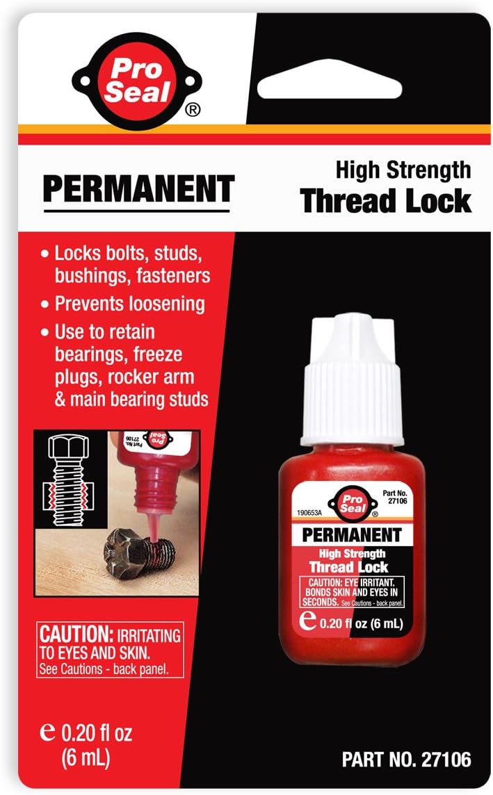 Pro Seal 27106 Pro-Lok Permanent Thread Lock. 6 ml. : Amazon.ca: Automotive