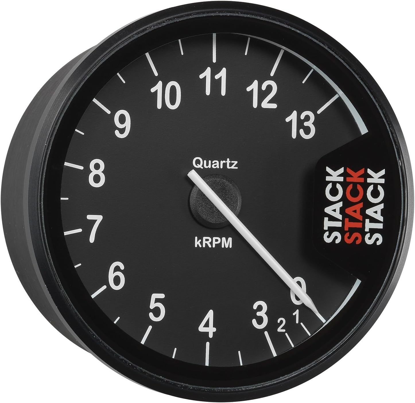 Amazon.com: Autometer Stack Clubman Tachometer 80mm 0-3-13K RPM - Black ...