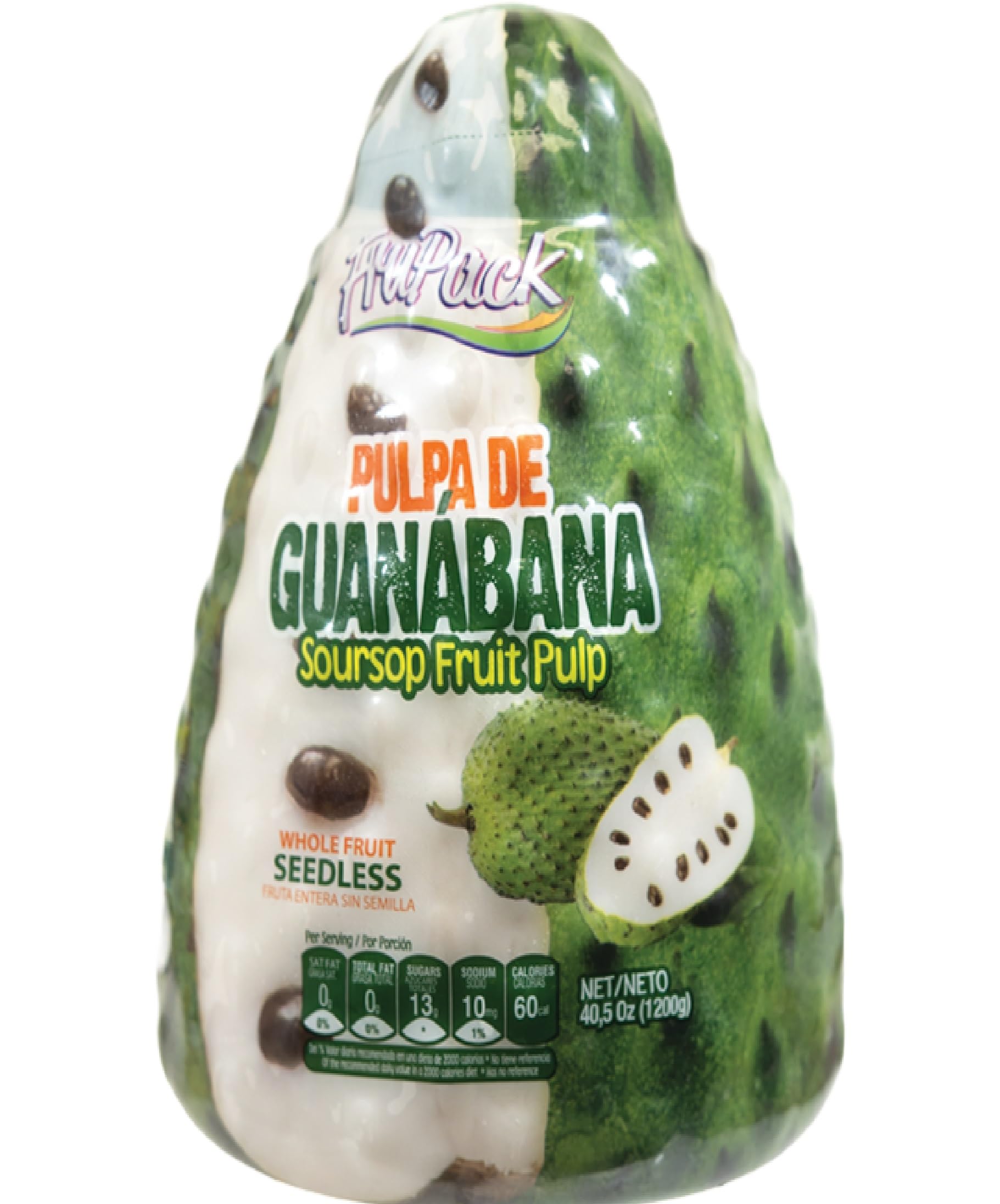 Amazon.com : Soursop Fruit Pulp guanabana Pulpa de Guanabana 1pack 40.5 ...