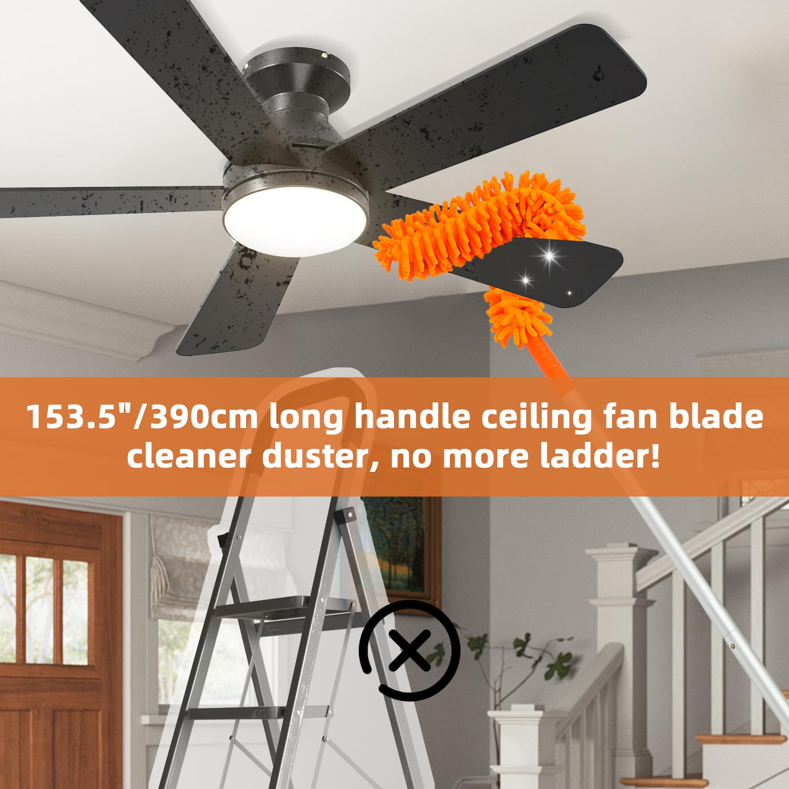 Ladder Light Bulb Changer How To Change A High Light Bulb Fixture