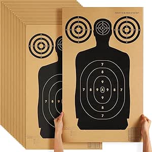 Amazon.com : Colarr 50 Sheets 18 x 30 Inch Cardboard Targets for ...
