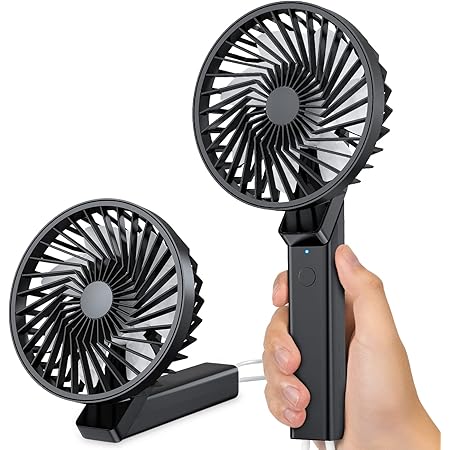 Amazon.com: VersionTECH. Mini Handheld Fan, USB Desk Fan, Small ...