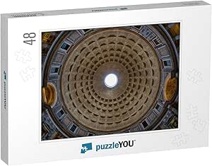 Amazon.com: Pantheon Ceiling in Rome... Jigsaw Puzzle Jigsaw Puzzle ...