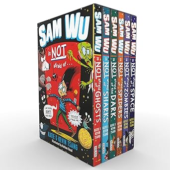 Sam Wu Is NOT Afraid Of Series 6 Books Collection Box Set by Katie ...