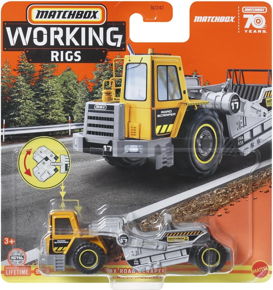 Matchbox – Vehículo fundido a presión para plataformas de trabajo MBX ...