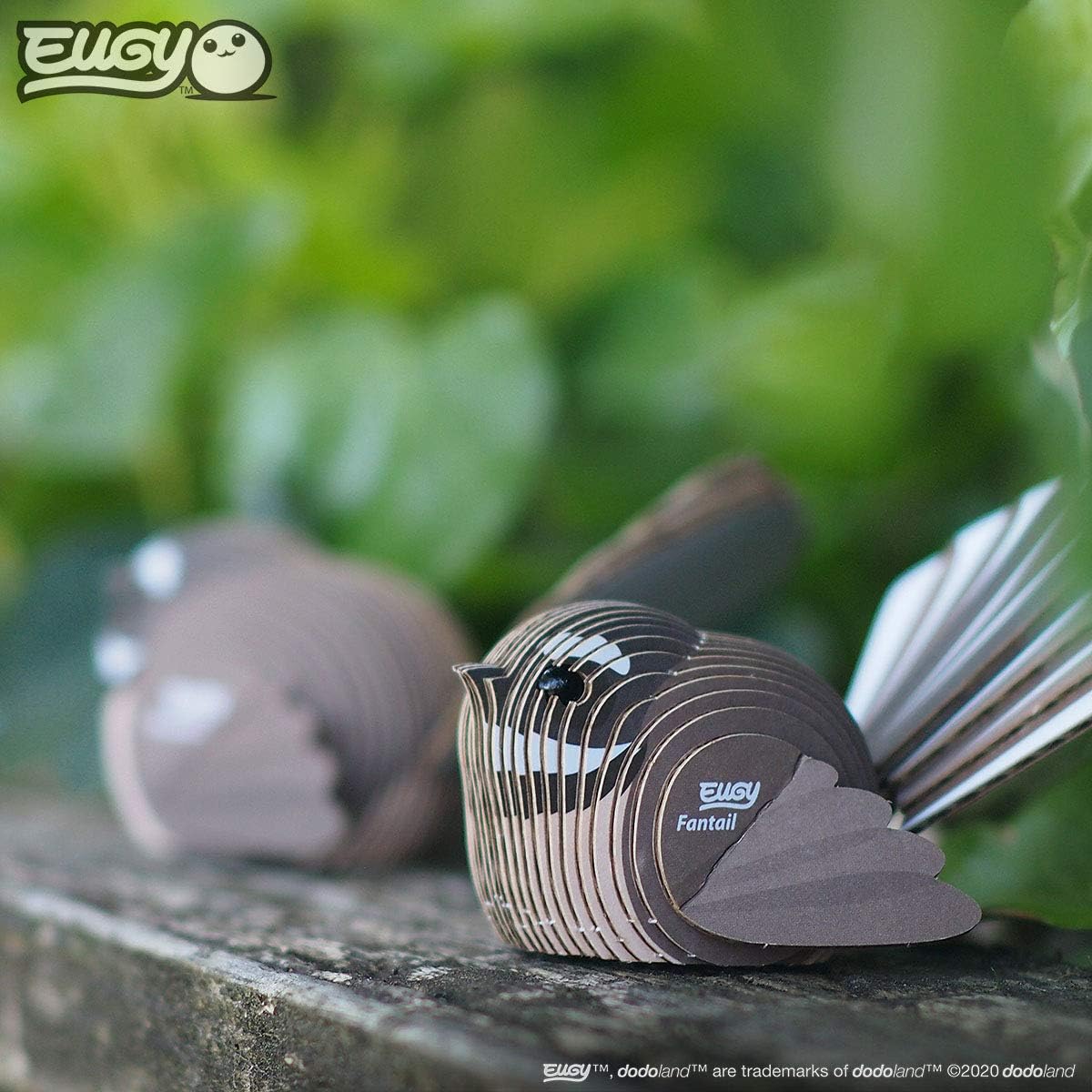 Eugy Fantail Bird – Rompecabezas 3D de 27 piezas, respetuoso con el ...