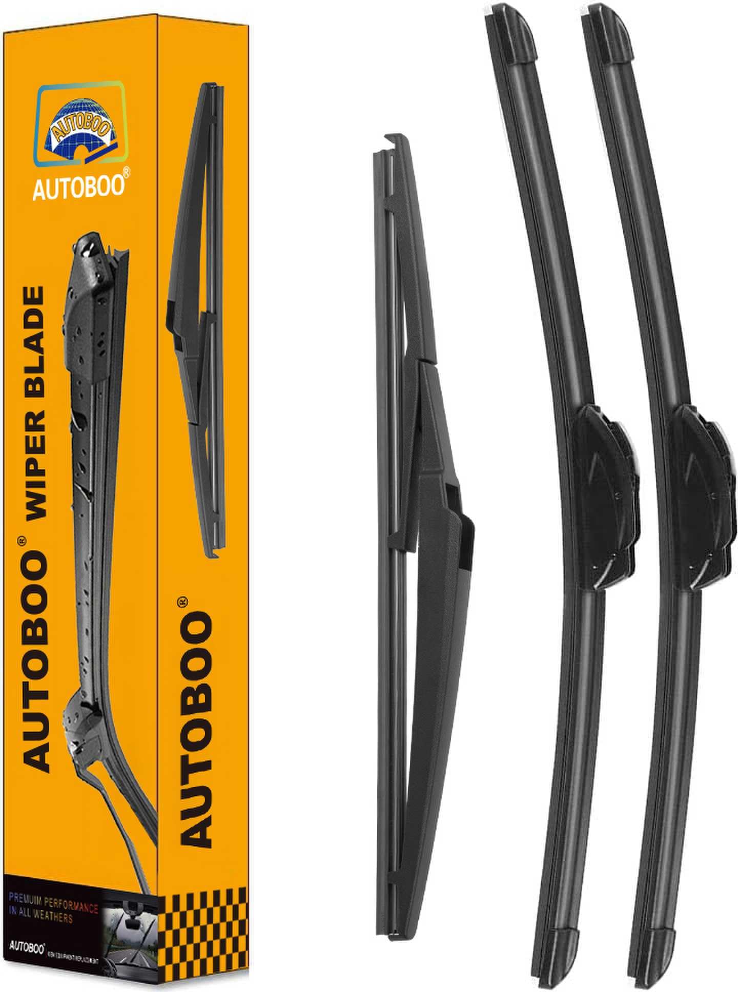 Snapklik.com : 3 Wipers Replacement For Toyota Sienna 2021 2022 2023 2024 Windshield Wiper Blade