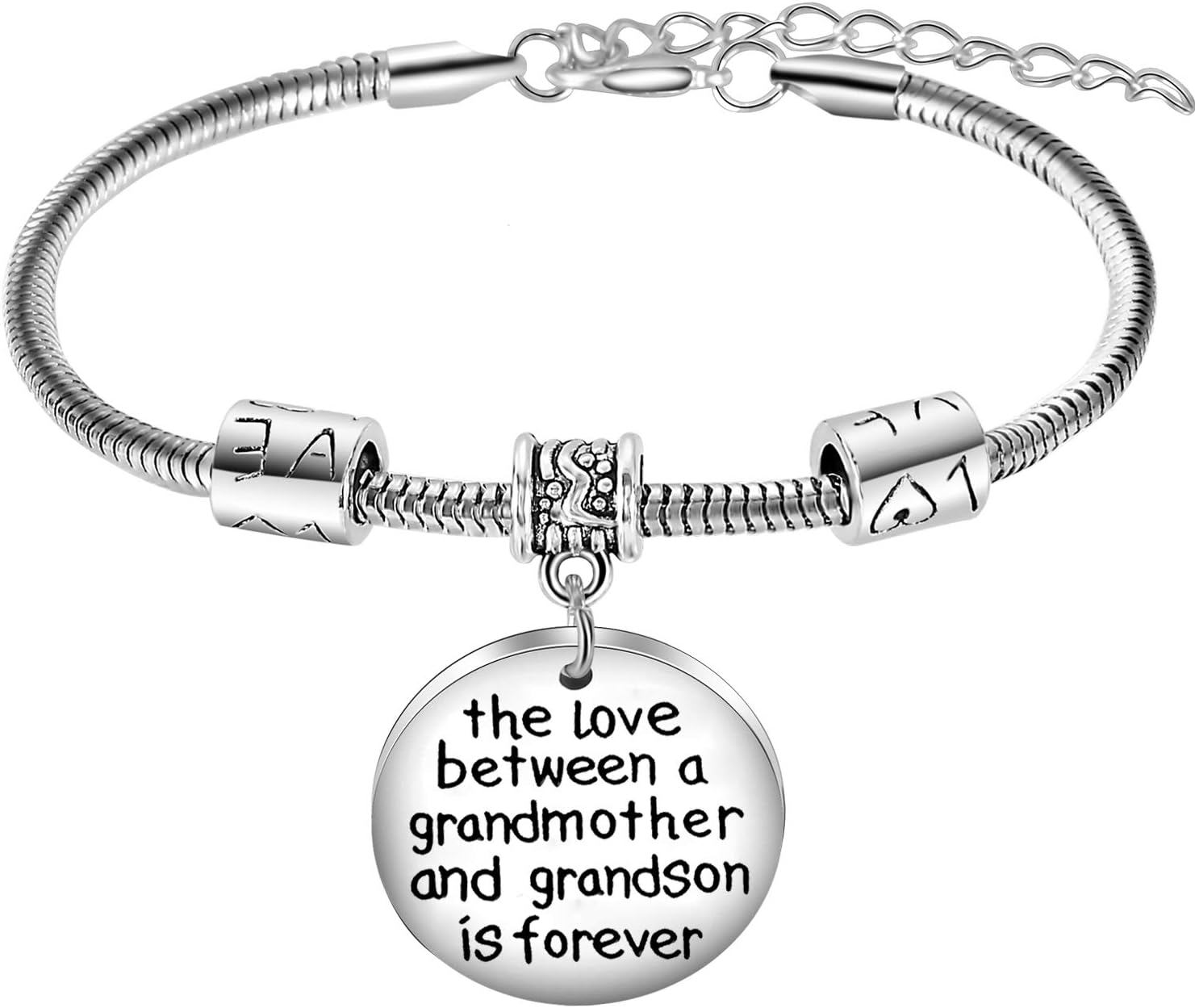 Amazon.com: Nimteve Grandma Gifts From Grandson The Love Between A ...