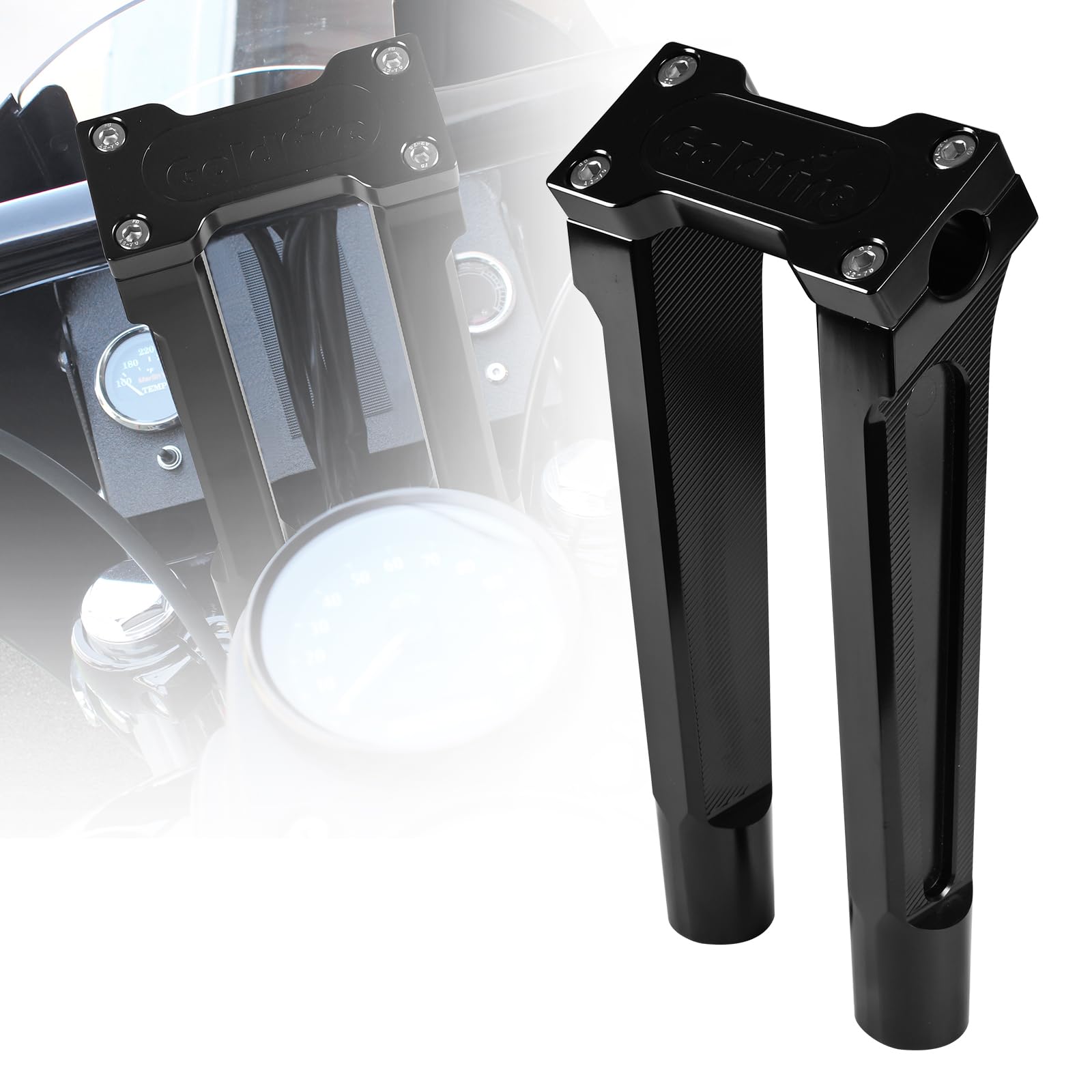 Snapklik.com : Sresk 1 Inch Clamp Round Straight Motorcycle Handlebar ...