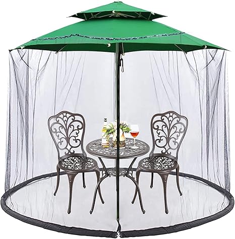Amazon.com : JEOEUS Umbrella Netting for Outdoor Umbrellas,Umbrella ...