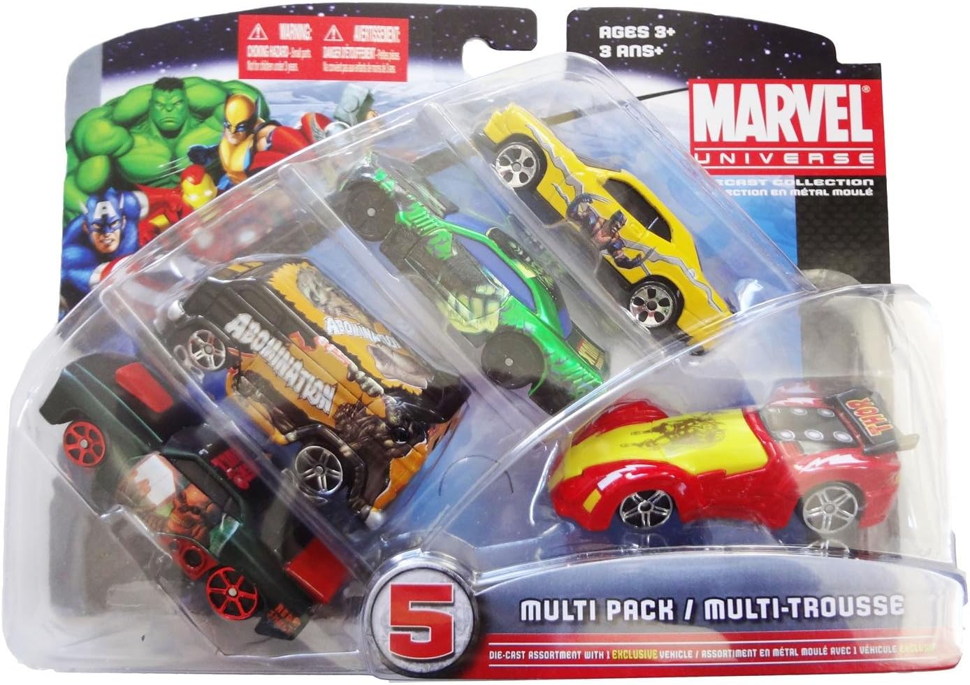 Amazon.com: MAISTO MARVEL UNIVERSE - Wolverine (Leadfoot),Thor (Street ...