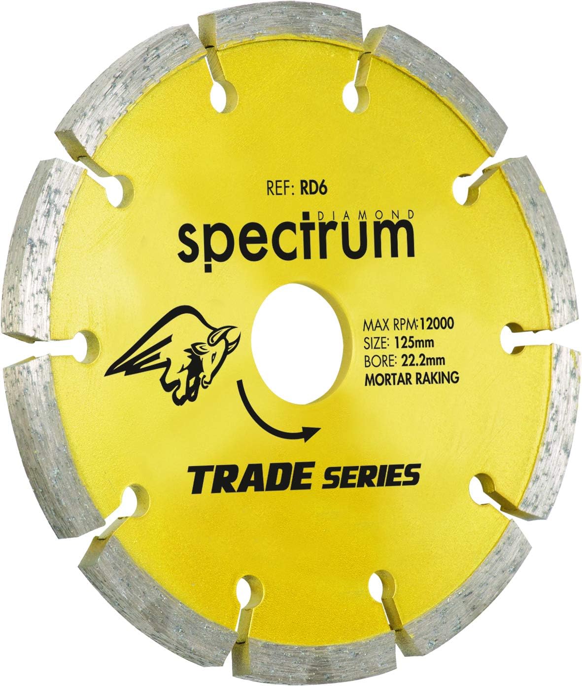 Contractor Diamond Blade - Mortar Raking - 115/22.23mm : Amazon.co.uk ...