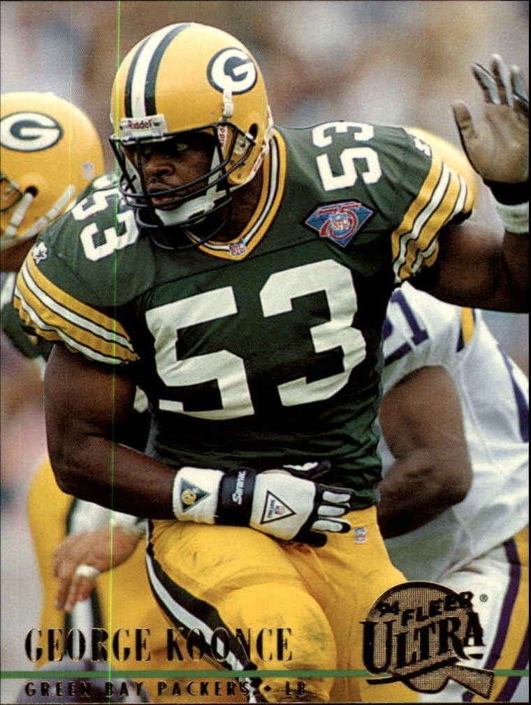 Amazon.com: 1994 Ultra Football #394 George Koonce : Collectibles ...