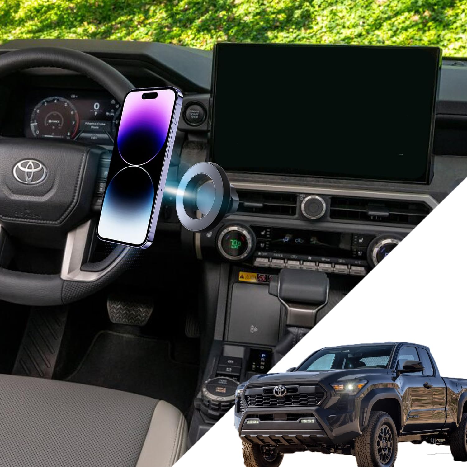 Amazon.com: oricarmes Toyota Tacoma Phone Mount Tacoma Phone Holder ...