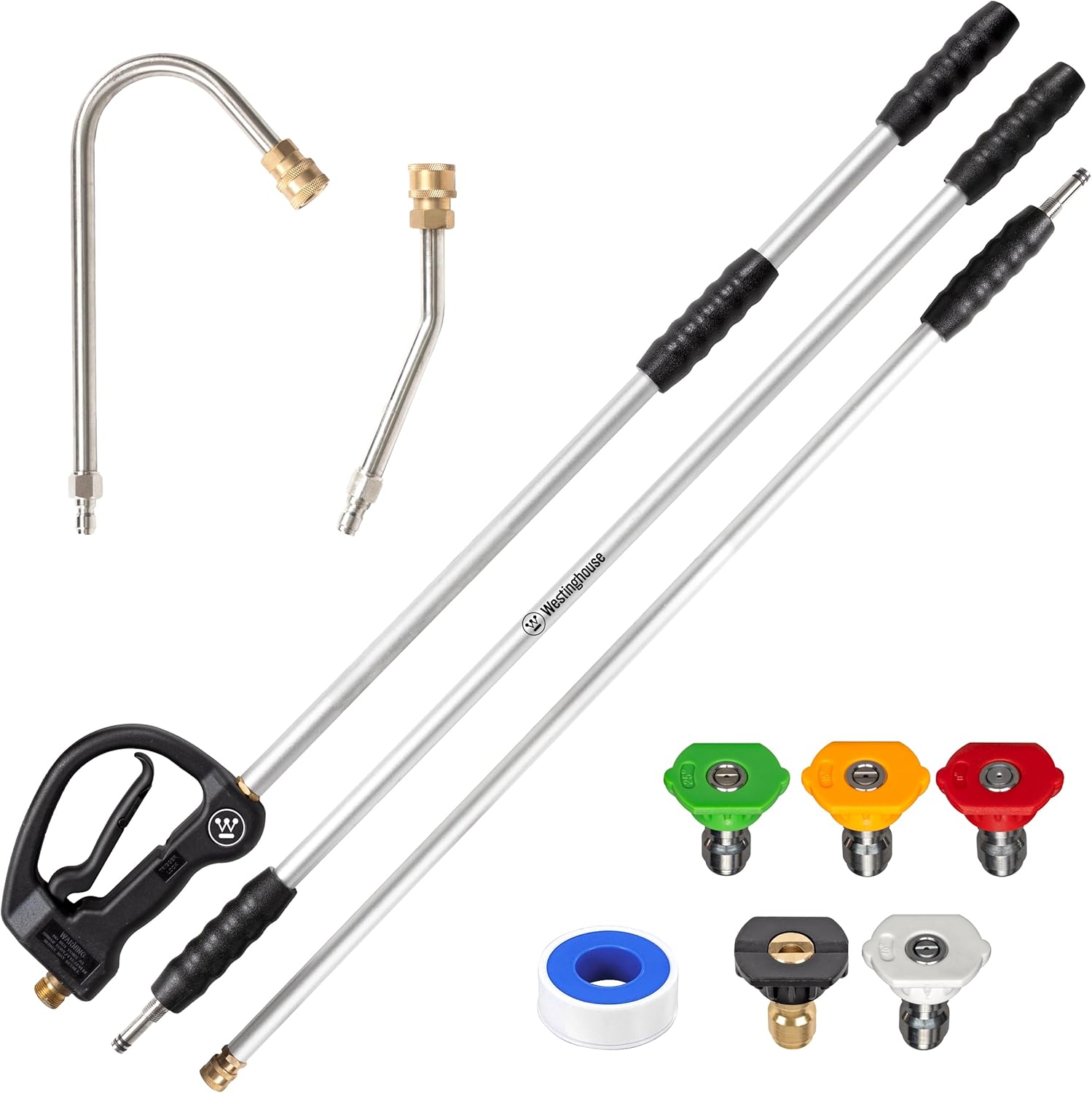 Amazon.com: Westinghouse 9 Ft. Pressure Washer Extension Wand for Gas ...