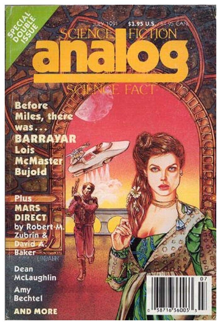 Analog Science Fiction and Fact, July 1991: Lois McMaster Bujold, Rob ...