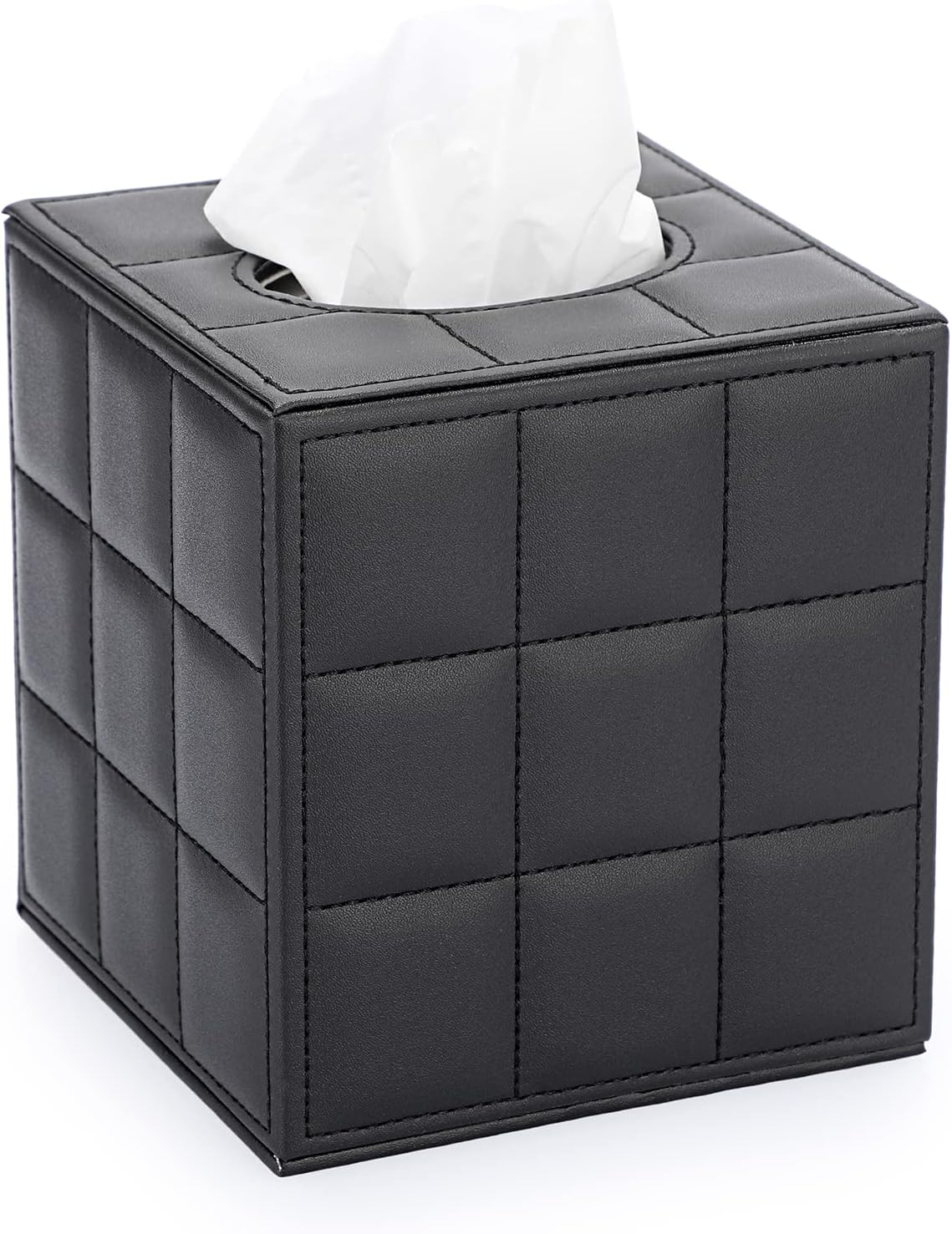 Inland Decors Handcrafted Fine Leather Tissue paper box holder ...