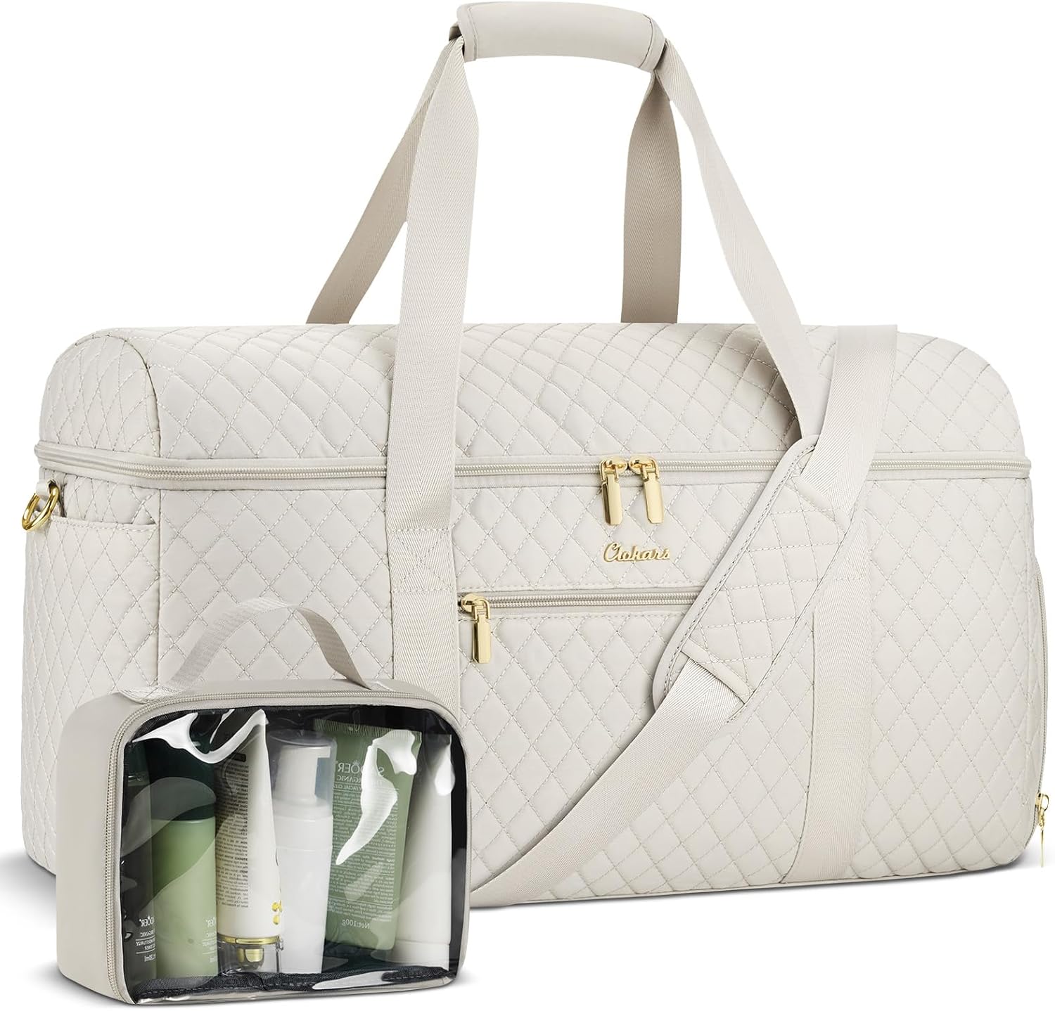 Amazon.com | Weekender Bags for Women, Wide Open Large Travel Duffle ...