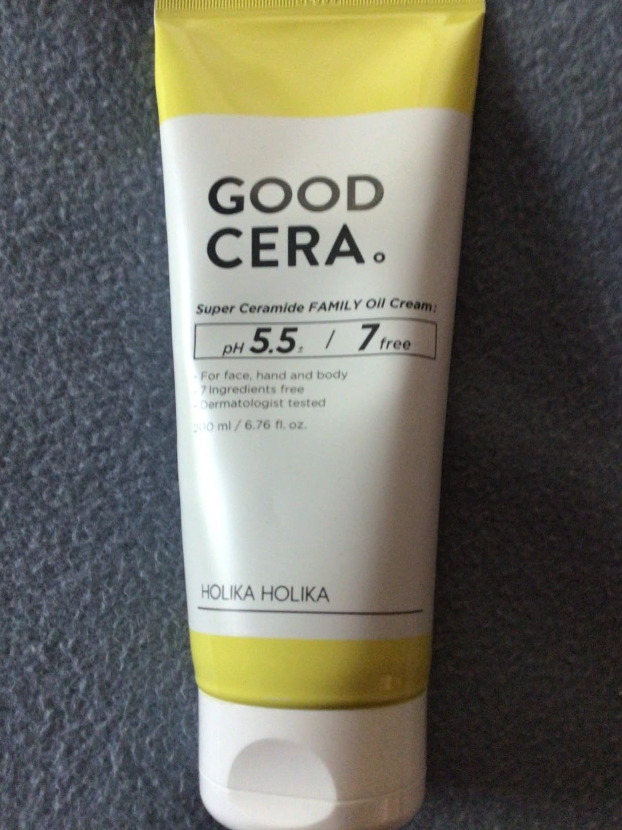 Amazon.com: HOLIKA HOLIKA Good Cera Super Ceramide Family Oil Cream 6 ...