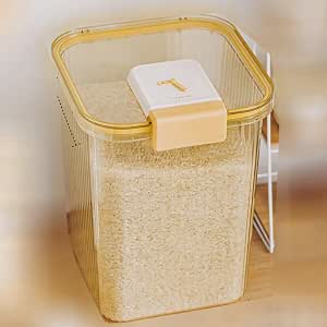 Amazon.co.jp: Rice Stocker, Rice Dispenser, Rice Container, Rice ...