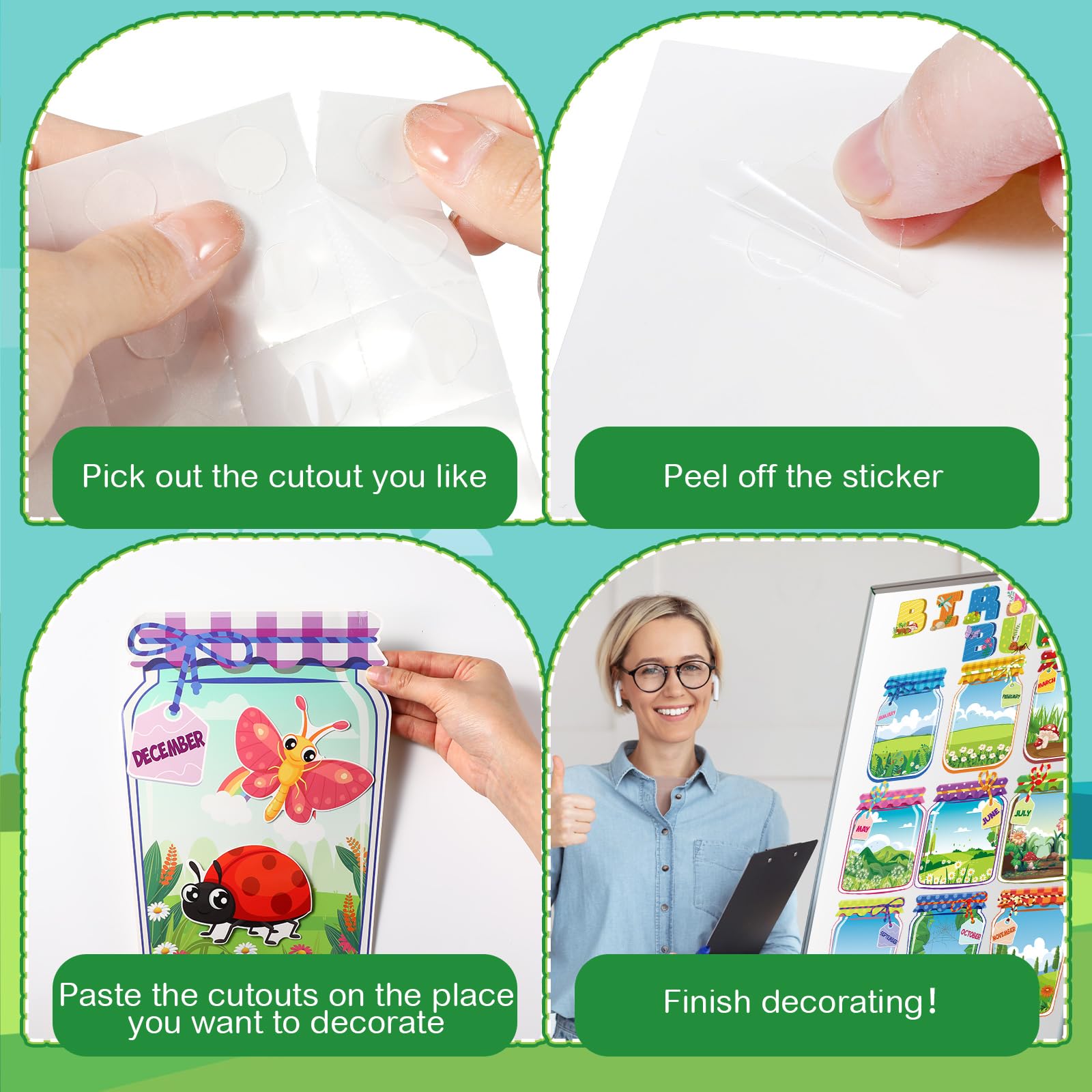 Snapklik.com : Bugs Birthday Bulletin Board Decorations Set For ...