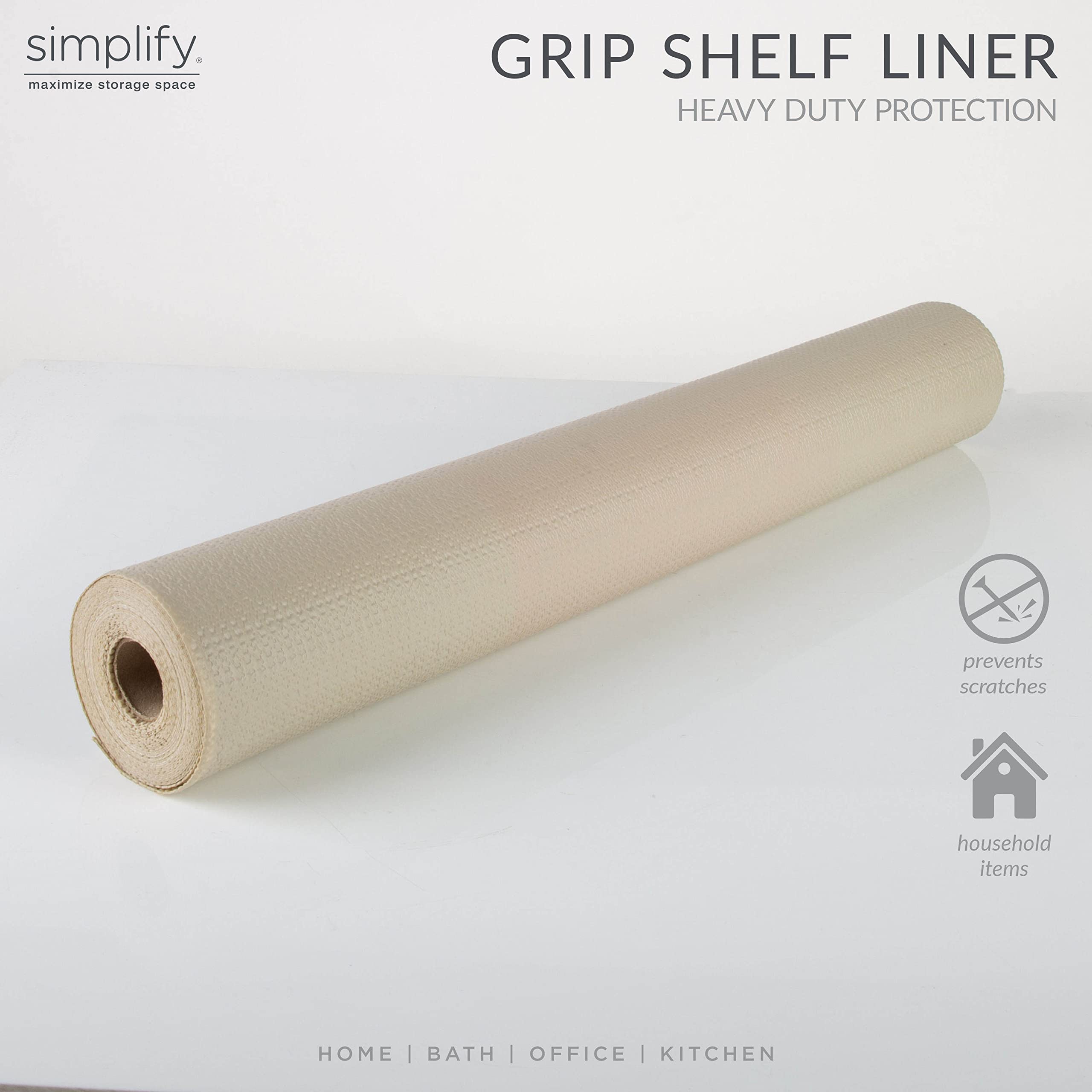 Snapklik.com : Adhesive Smooth Top Grip Liner Shelf Countertops Drawers ...