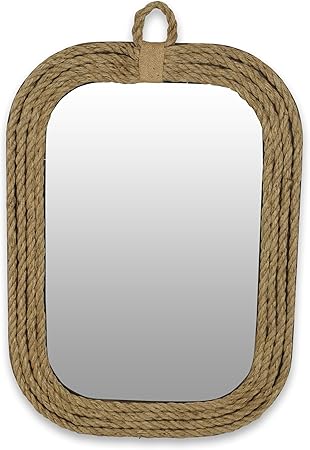 Amazon.com: Cheung's FP-3488 Nautical Rope Wall Mirror : Home & Kitchen