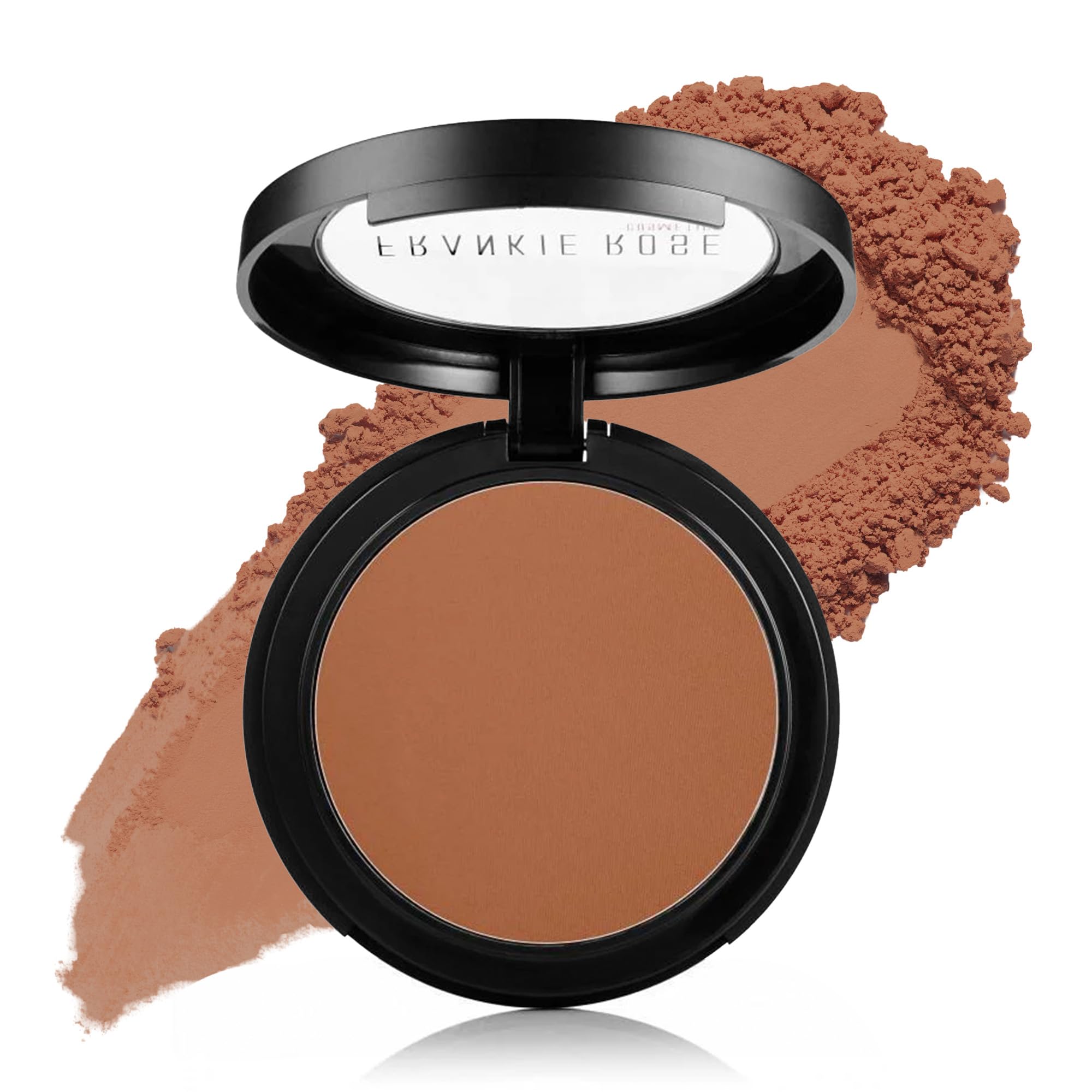 Amazon.com : Frankie Rose Cosmetics Powder Foundation – Full Coverage ...