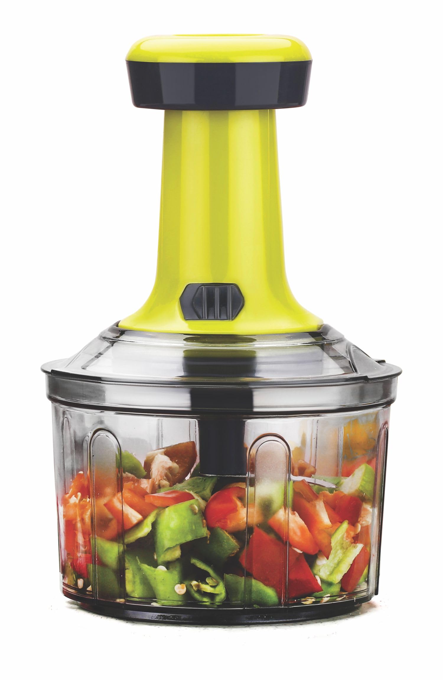 Signoraware Multipurpose Manual Vegetable Thunder Chopper Medium, Dry ...
