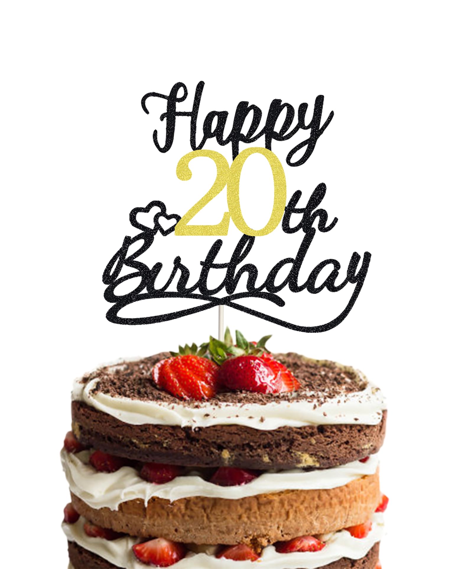 Snapklik.com : 20 Funny Birthday Cake Toppers, Twenty Cake Topper, 20 ...