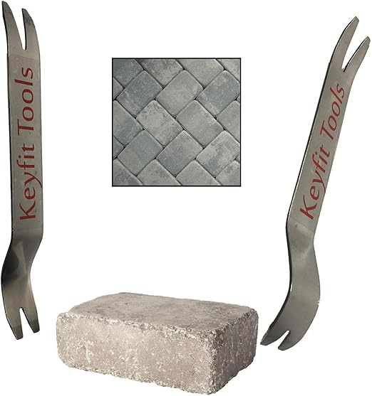 Amazon.com: Keyfit Tools Paver Puller Stainless Steel (2PC Set) Paver ...