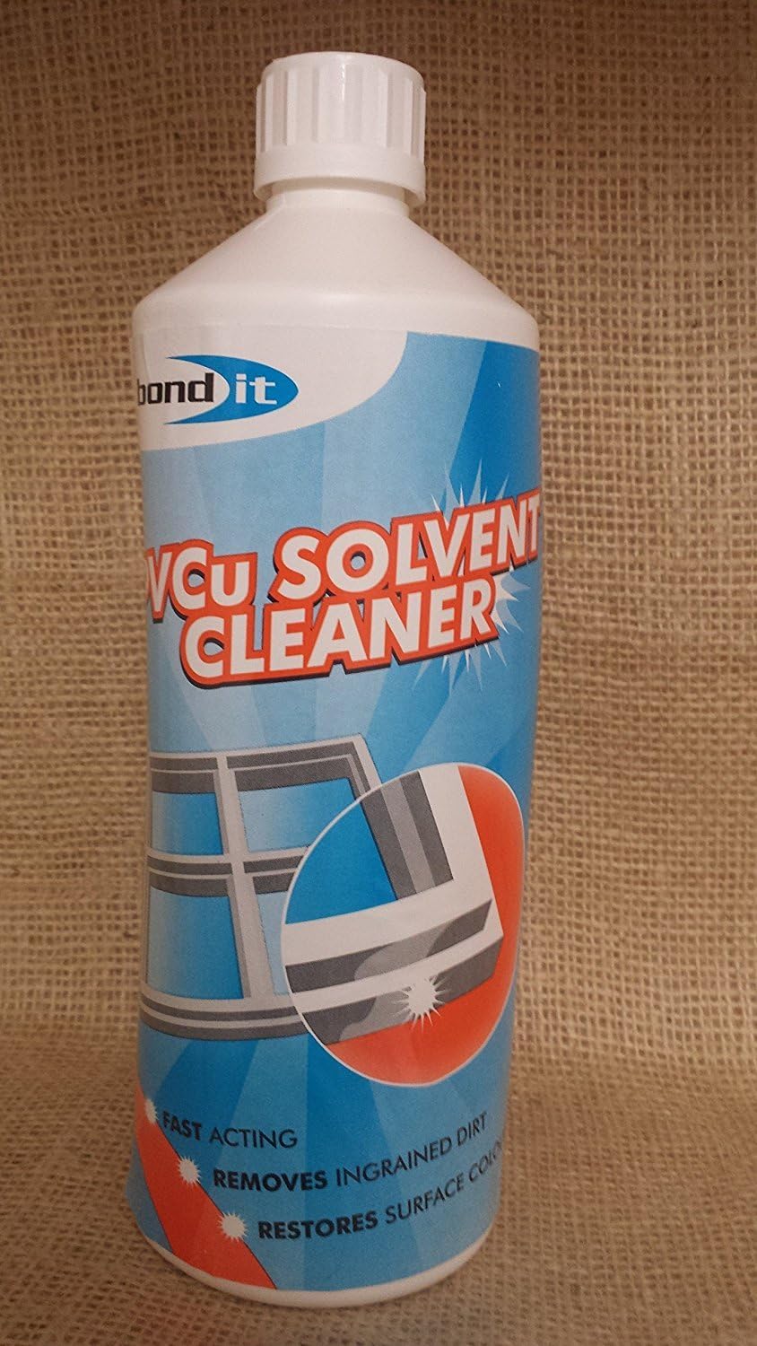 2X Bond It PVCu Solvent Cleaner Windows Doors Conservatories PVC ...
