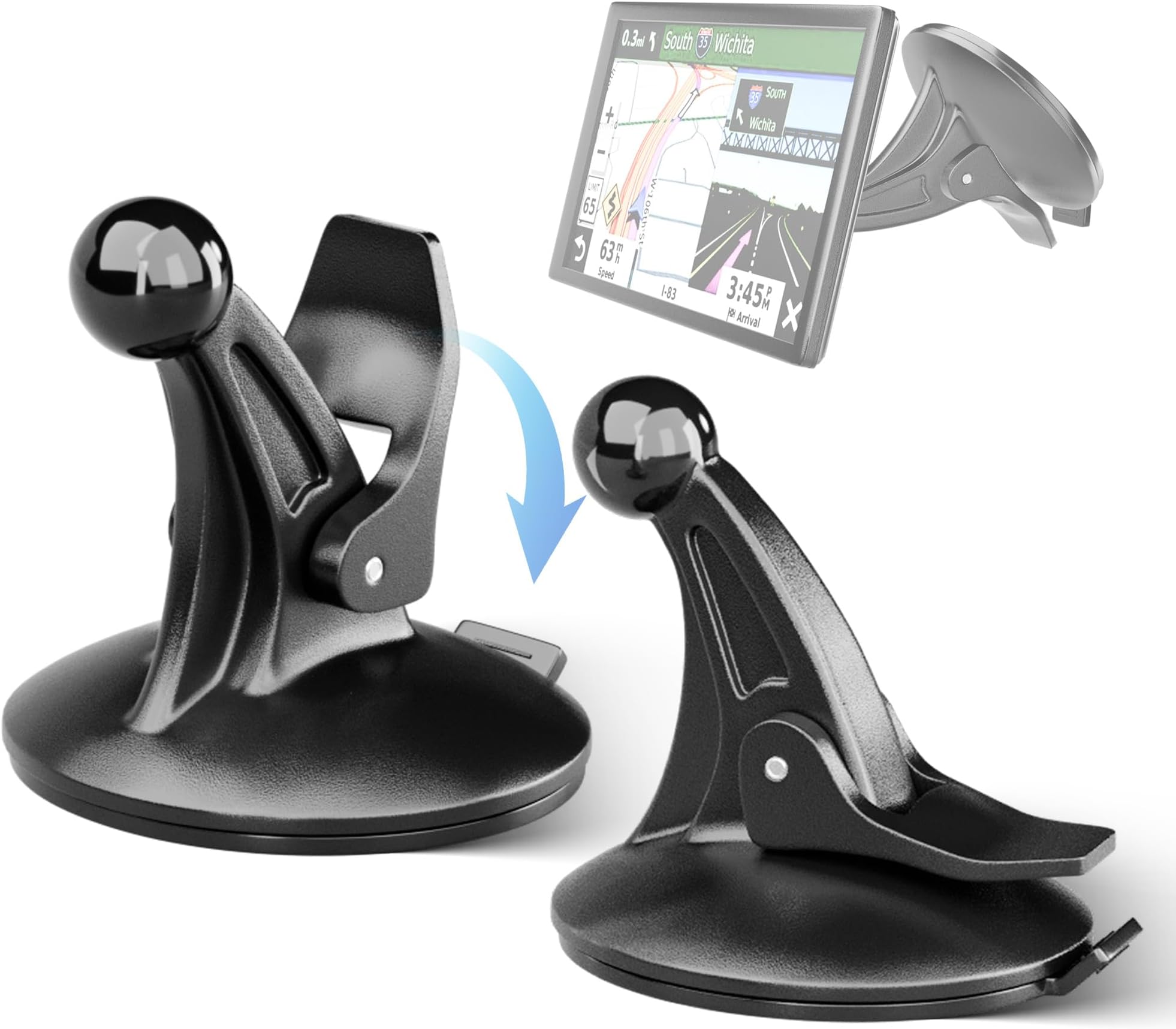 Amazon.com: Garmin GPS Mount - Suction Cup Dashboard & Windshield Mount ...