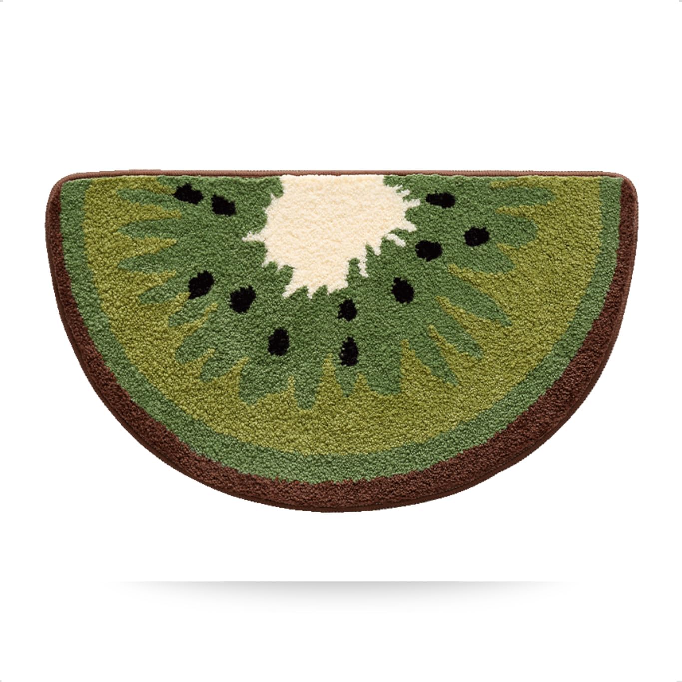 Amazon.com: FROZZUR Tomato Cute Bath Mat for Bathroom, Red Round Bath ...