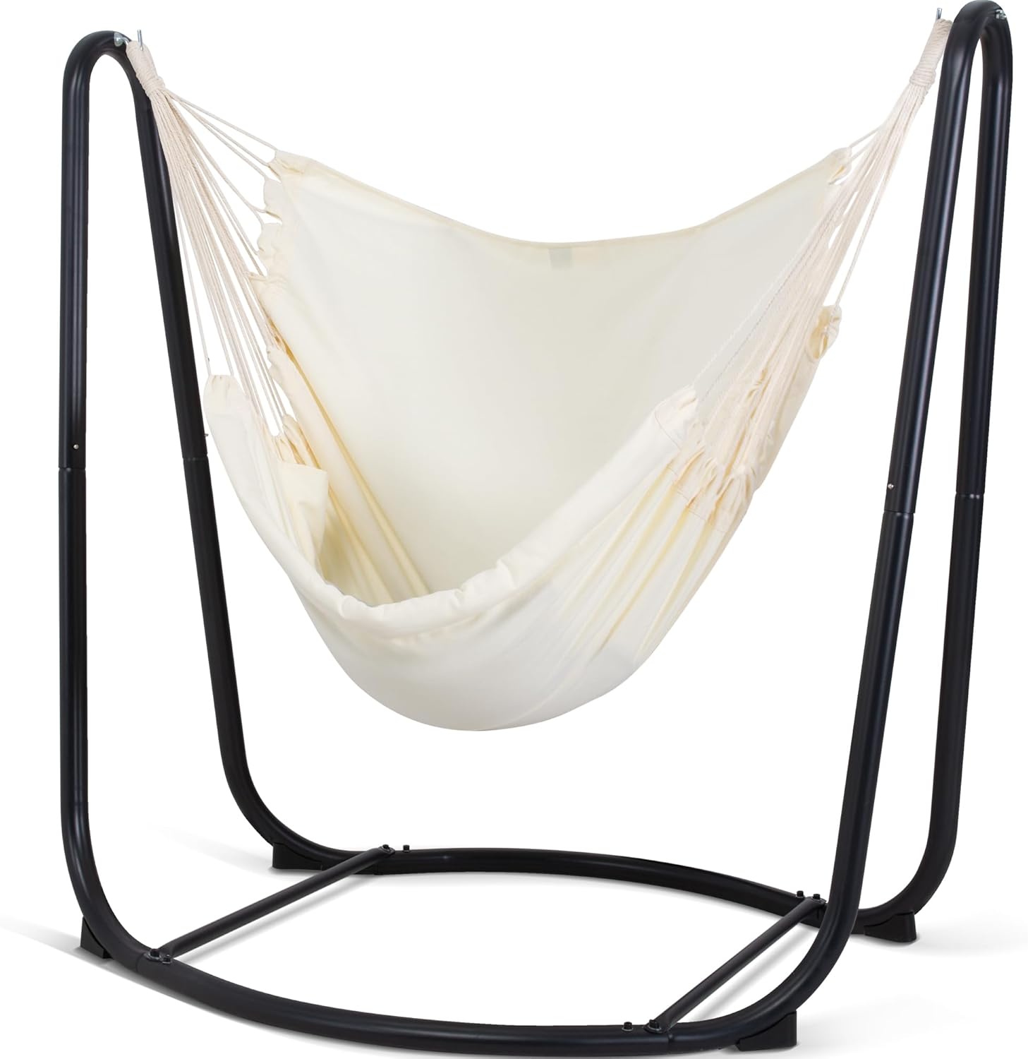 Amazon.com : SUNCREAT Indoor Hammock Swing Chair with Stand, Hanging ...