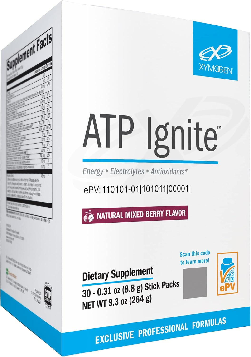 Amazon.com: XYMOGEN ATP Ignite Revitalizing Energy Drink Powder ...